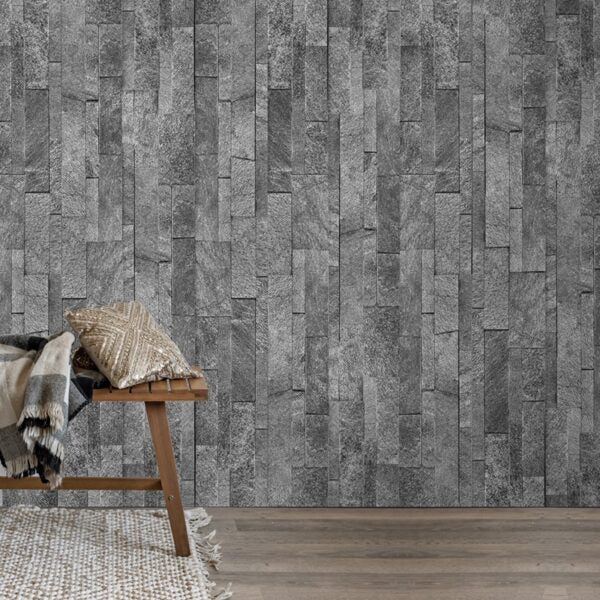 Astro Silver Stacked Stone Walling - Stone Centre